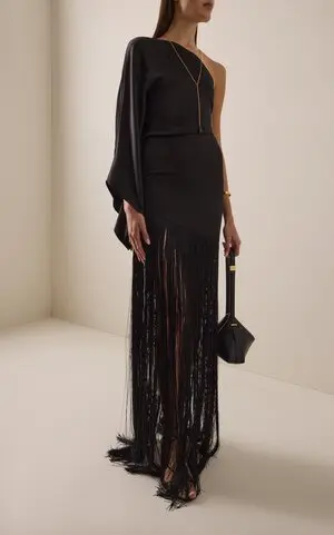 SIRAPOP Vivian Satin Mini With Fringe