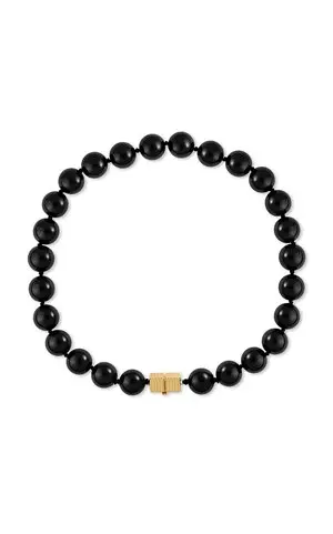 IVI Linda Onyx Necklace With -plated Clasp - Gold