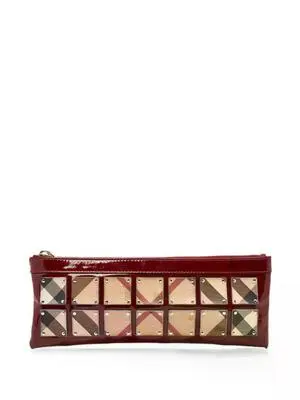 Burberry Super Nova Check Clutch Bag