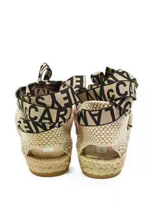 Stella McCartney Gaia Logo-strap Espadrilles