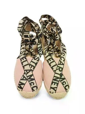 Stella McCartney Gaia Logo-strap Espadrilles