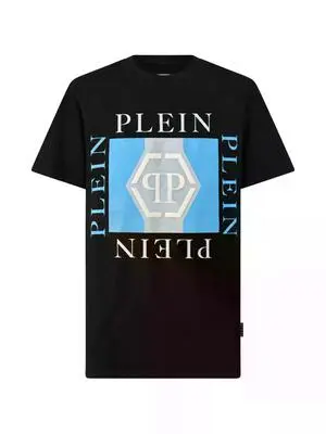 Philipp Plein Jersey T-shirt Pp - Black