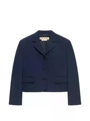 Marni Deep Techno Wool Jacket