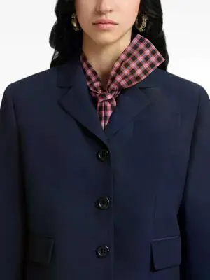 Marni Deep Techno Wool Jacket