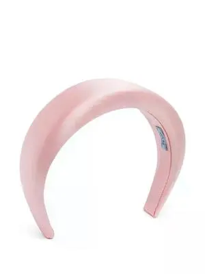 Prada Padded Satin Wide Headband