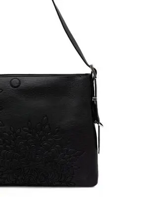 Desigual Floral Embroidered Crossbody Bag