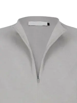 AMOMENTO Half Zip Knit