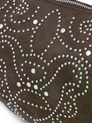 Desigual Studded Shoulder Bag - Brown