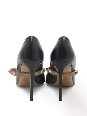 Valentino Garavani Rockstud Embellished Leather Pumps