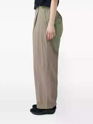 SNOW PEAK Pleated Washer Trousers