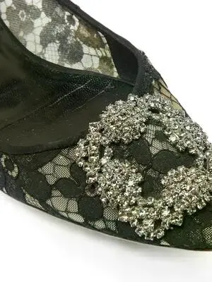 Manolo Blahnik Hangisi Ballet Flats