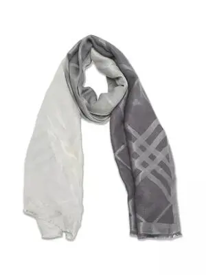 Burberry Ombre Check Shawl