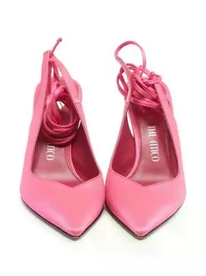 Attico Venus Ankle-wrap Heeled Pumps
