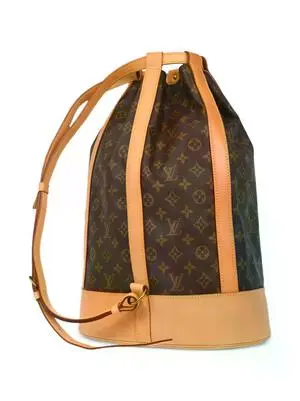 LOUIS VUITTON Monogram Randonnee Gm Bucket Bag