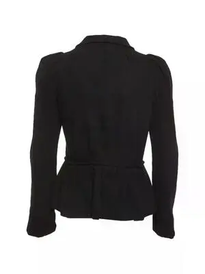 Sonia Rykiel Paris Puff Sleeve Fitted Jacket