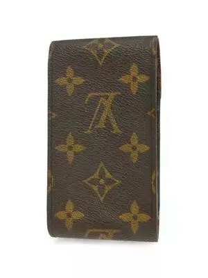 LOUIS VUITTON 1998 Étui Cigarette Case - Brown