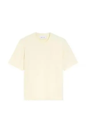 AMI Paris Embossed De Coeur Cotton T-shirt - Neutrals