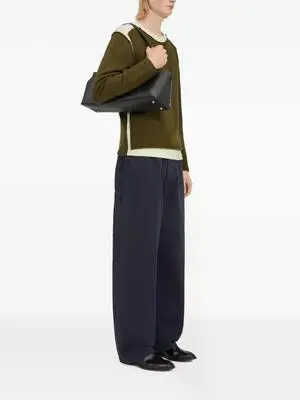MAISON MARGIELA Crew Neck Jumper With Asymmetrical Detailing