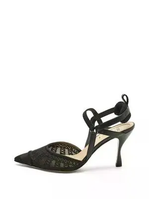 Fendi Colibri Heeled Pumps - Black