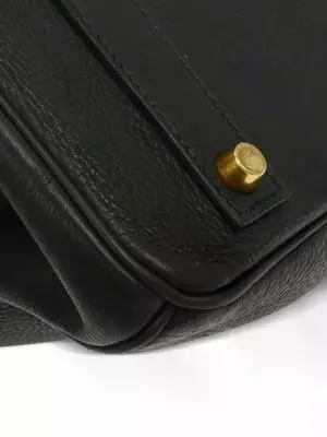 Hermès 1999 Birkin 40 Handbag - Black