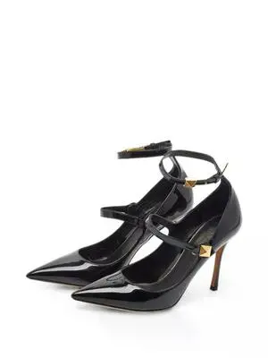 Valentino Garavani Rockstud Ankle-strap Pumps - Black