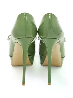 Valentino Garavani Couture Bow Peep-toe Platform Pumps