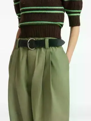 Marni Canvas Pleated Trousers