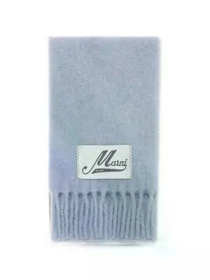 Marni Light Alpaca Scarf - Blue