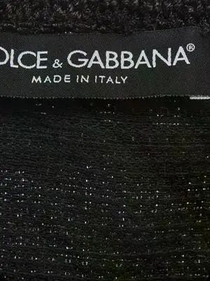 Dolce & Gabbana Lace Trimmed Tweed Jacket