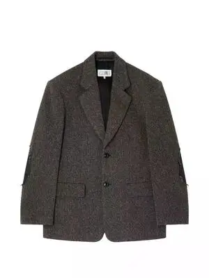 MAISON MARGIELA Wool Tweed Suit Jacket