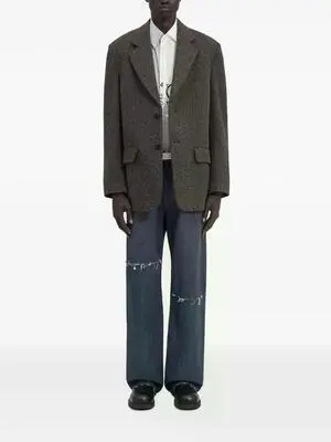 MAISON MARGIELA Wool Tweed Suit Jacket