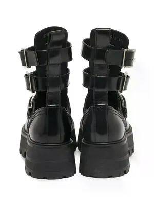 Alexander McQueen Buckled Boots