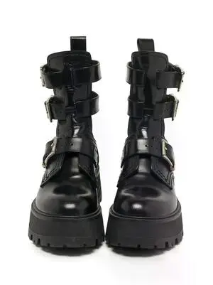 Alexander McQueen Buckled Boots