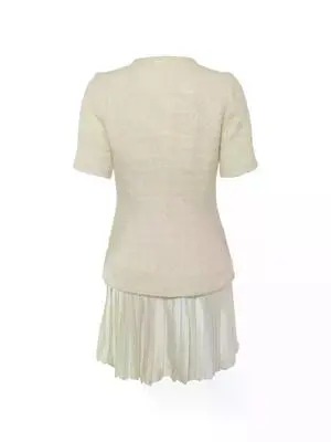 Sandro Pleated Mini Dress