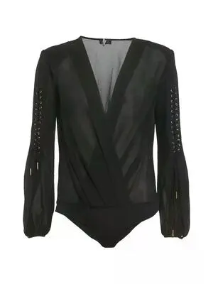 Elisabetta Franchi V Neck Bodysuits
