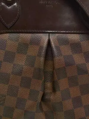 LOUIS VUITTON Trevi Pm Damier Ebene Handbag - Brown