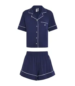 Polo Ralph Lauren Piping Pyjama Set - Navy