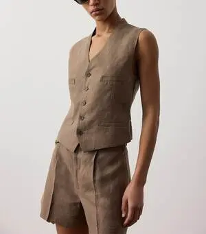 Ralph Lauren Linen Jaiden Waistcoat