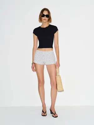 REFORMATION Muse T-shirt - Black
