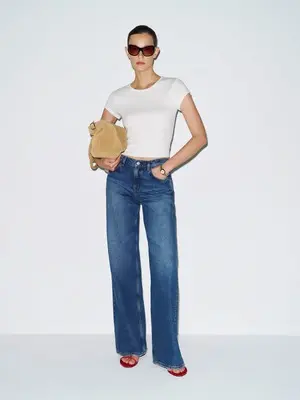REFORMATION Muse T-shirt Ivory