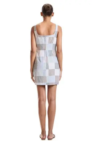 Cynthia Rowley Seersucker Mini Dress