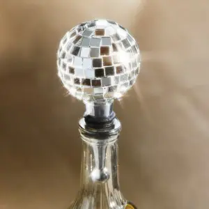 TAG Disco Ball Bottle Stopper Glass Everyday