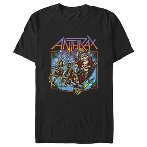 ANTHRAX Not Sleigh Graphic T-shirt - Black