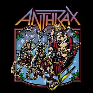 ANTHRAX Not Sleigh Graphic T-shirt