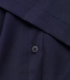 Claudie Pierlot Wool-blend Shawl Shirt