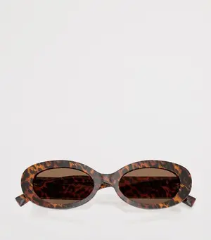 Dolce & Gabbana Tortoiseshell Oval Sunglasses