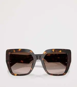 Dolce & Gabbana Tortoiseshell Cat-eye Sunglasses
