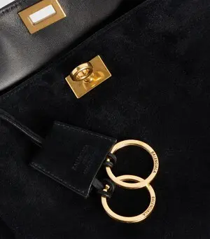 Balenciaga Mini Suede Rodeo Top-handle Bag