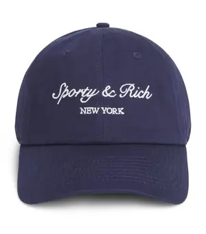 SPORTY & RICH Syracuse Baseball Cap - Navy