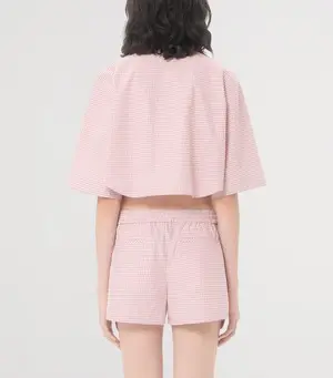 Valentino Garavani Cotton Cropped Shirt